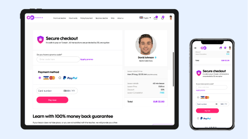 Tunezin – Online Music Teaching Platform - Coding Elephants